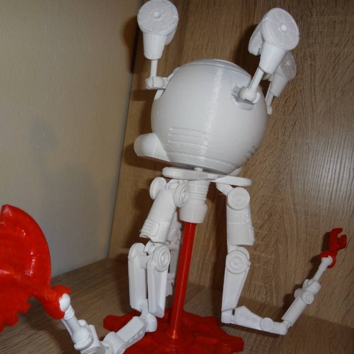 3D Printable Codsworth from Fallout 4 by Michael Pink