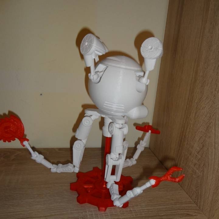 3D Printable Codsworth from Fallout 4 by Michael Pink