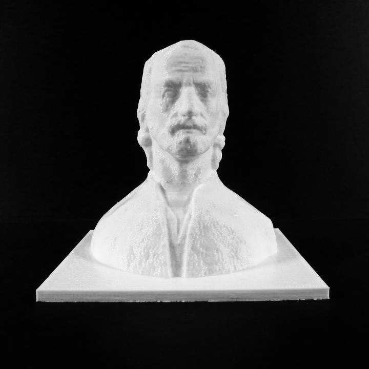 3D Printable Bust of Marcu Giurgiu Crisan in Deva, Romania by Scan The ...