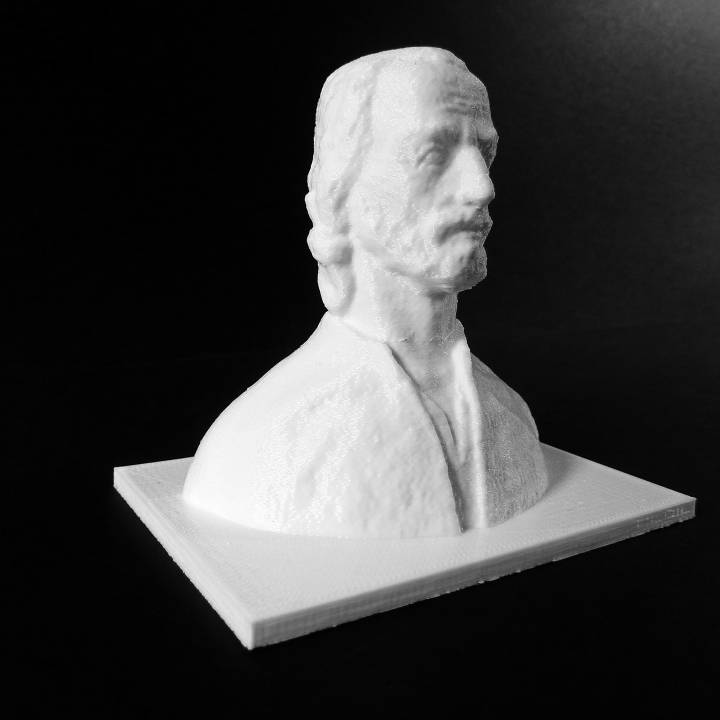 3D Printable Bust of Marcu Giurgiu Crisan in Deva, Romania by Scan The ...