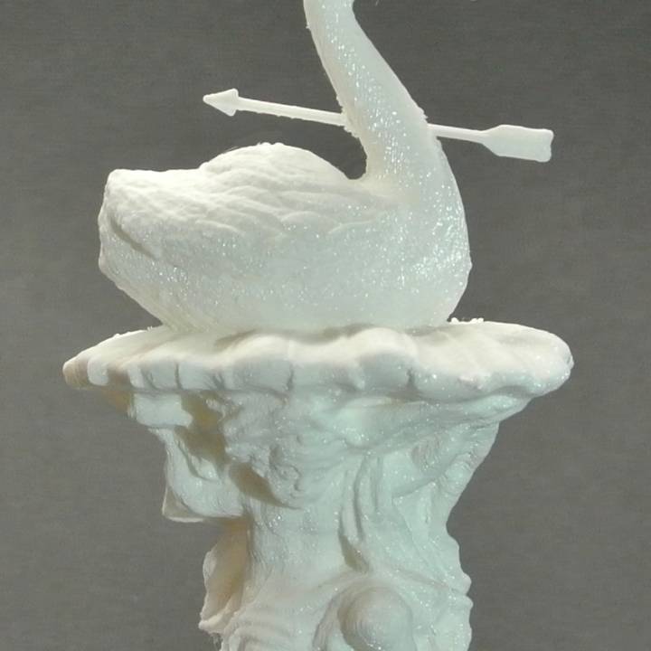 3D Printable Unknown Statue in Deva, Romania by Alban Pllana