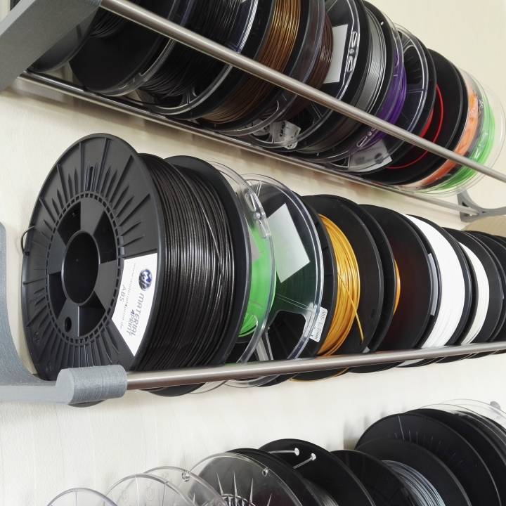3D Printable Filabracket (storage system) by Roy Santome
