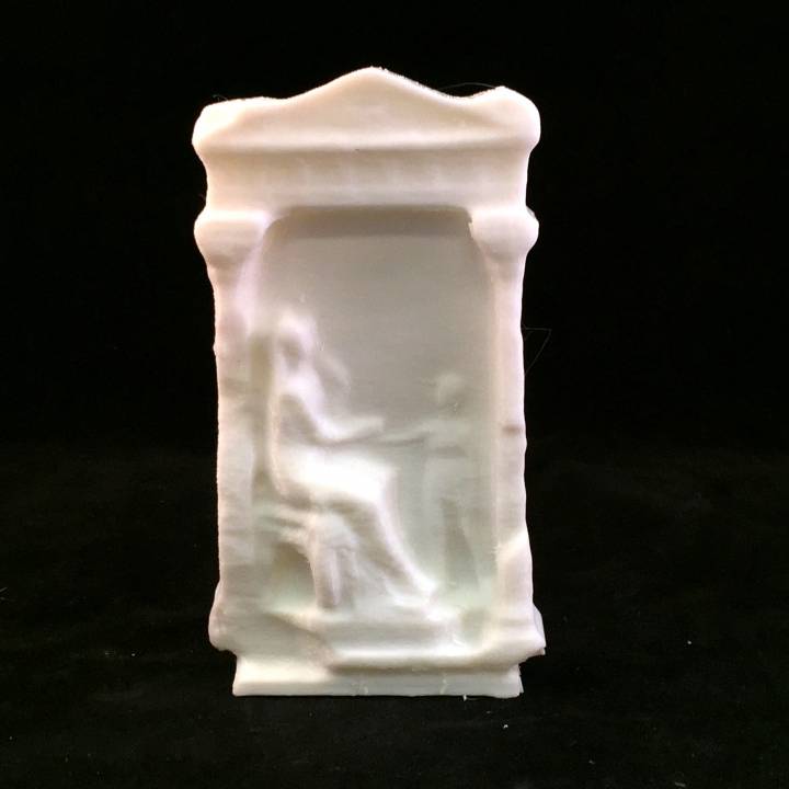 3D Printable Funerary Relief of Aristobulus at The State Hermitage ...