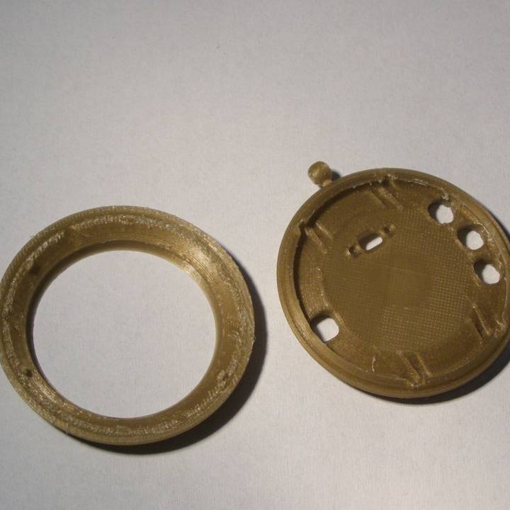 3D Printable Pocket watch conversion kit by Konstantin P.