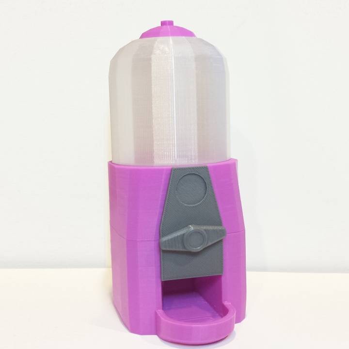 3D Printable Candy Machine by Tanya Wiesner