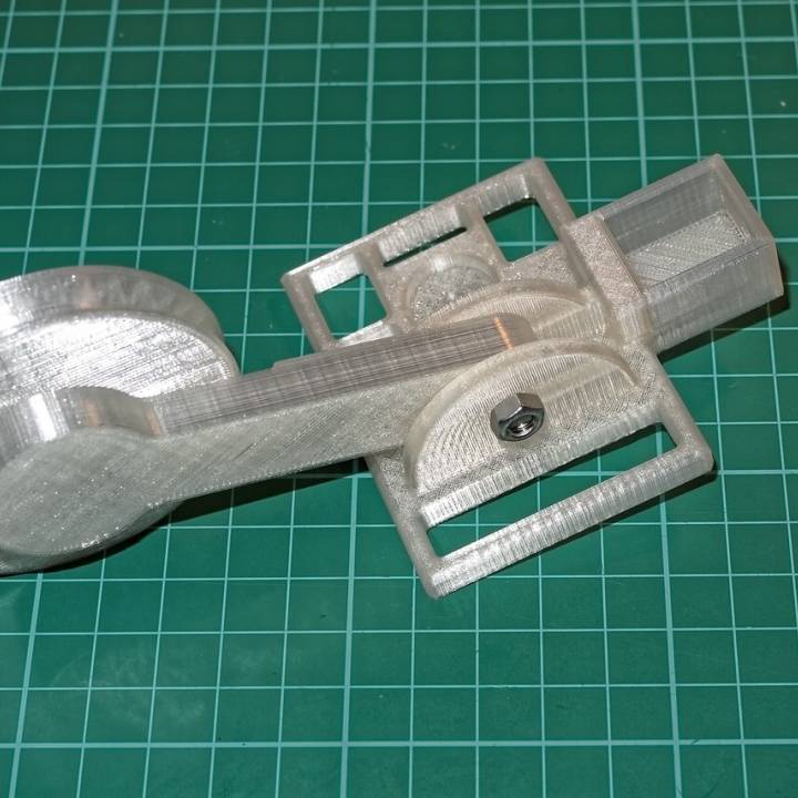 3D Printable Ultimaker 2 Filament Guide for 90 degree rotated spool by ...