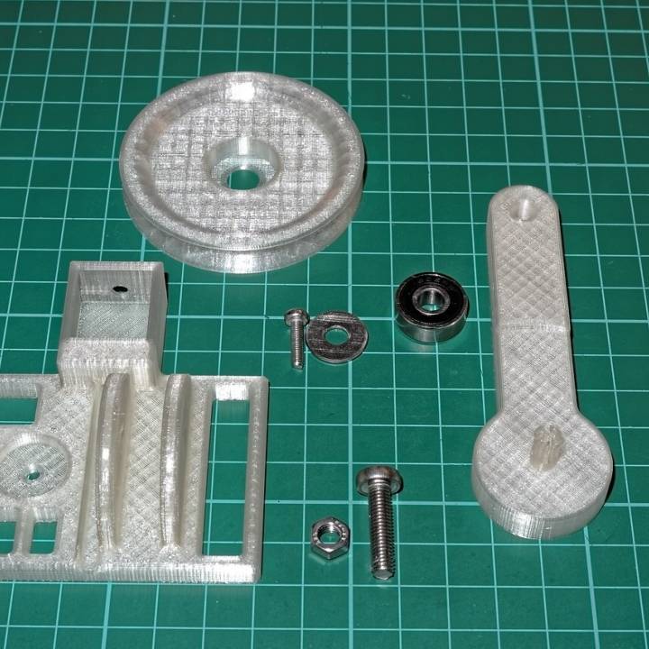 3D Printable Ultimaker 2 Filament Guide for 90 degree rotated spool by ...