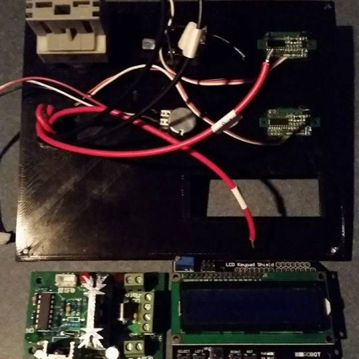 3D Printable Control box for the Mostly printed CNC by ian sampietro