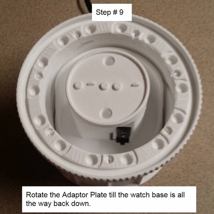 3D Printable Pebble display case with Iris opening. by Matthew Davis