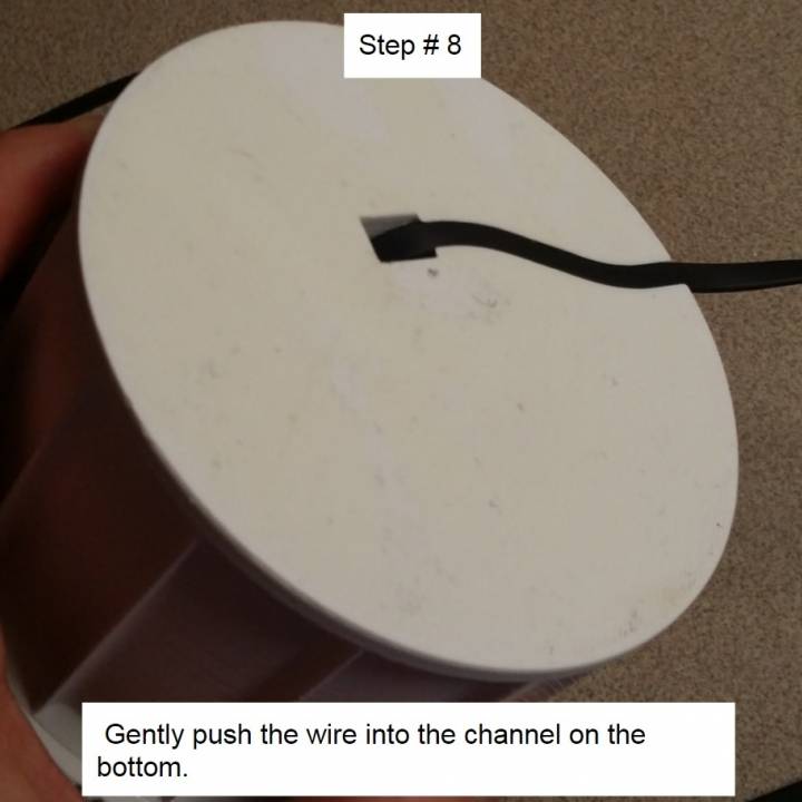 3D Printable Pebble display case with Iris opening. by Matthew Davis