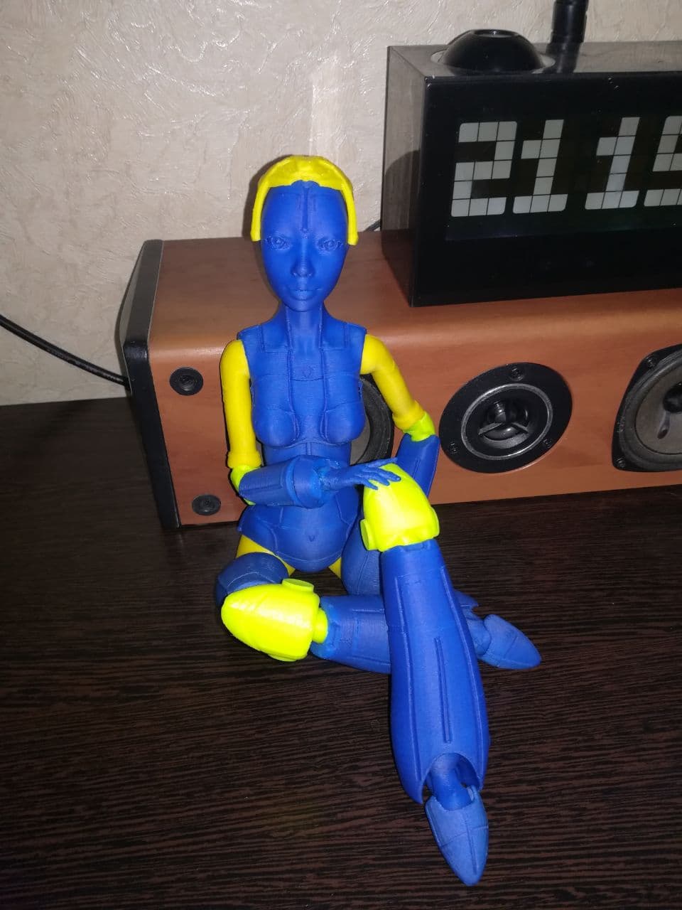 3D Printable "Robotica" BJD Doll by Sonia Verdu
