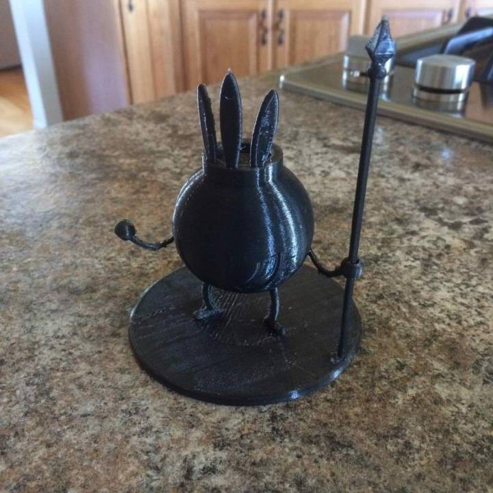 3D Printable Yaripon unit - Patapon by NGUYEN Julien