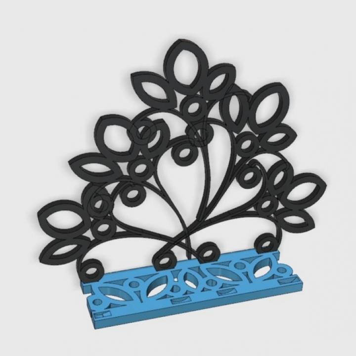 3D Printable Stand for napkins by Tetiana Bulgakova