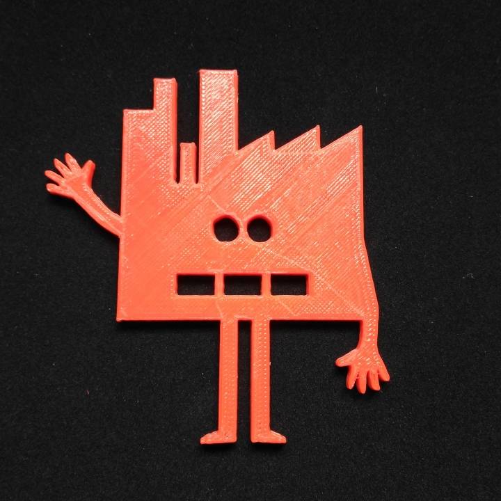 3D Printable My Mini Factory Logo by Fabio Rota