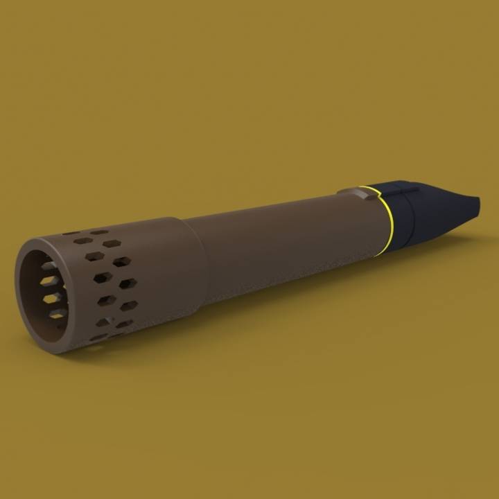 3D Printable Metal Gear Solid V - Phantom Cigar by NGUYEN Julien
