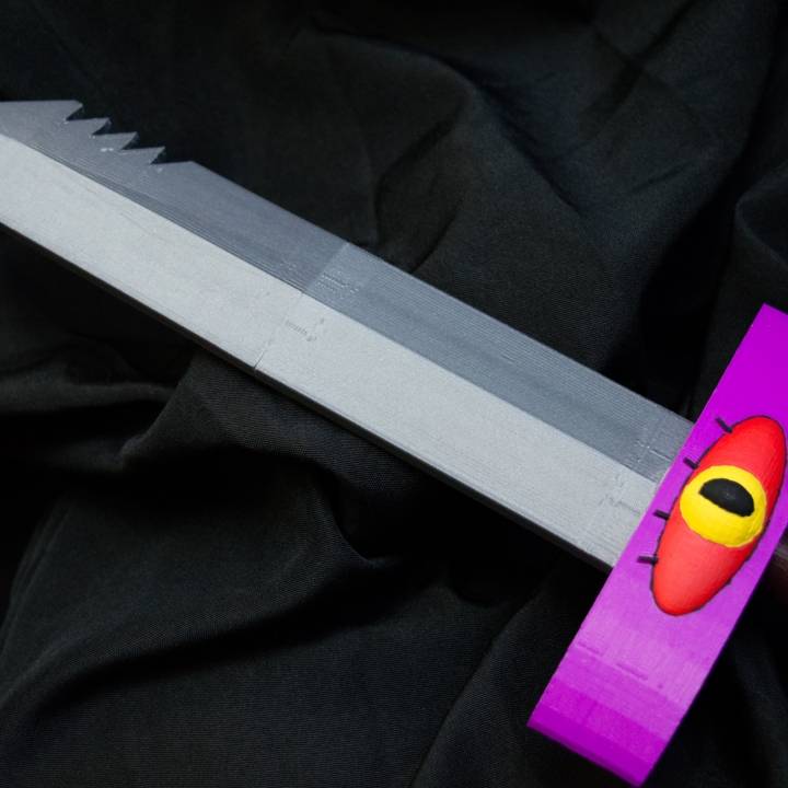 3D Printable Jake the Dog's Sword from Adventure Time! by 3D Central