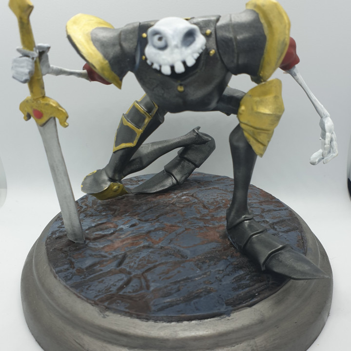 3D Print of Sir Daniel Fortesque Statue Da Astronin