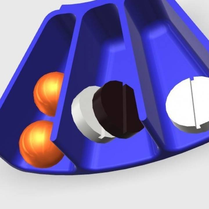 3D Printable Pill Dispenser by Tetiana Bulgakova