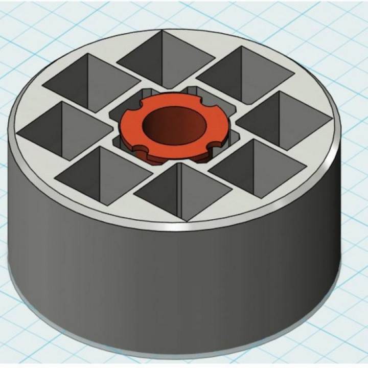 3D Printable Halbach array holder for NMR spectrometer. by Tetiana ...