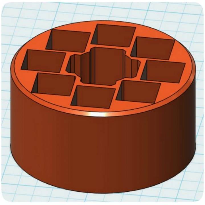 3D Printable Halbach array holder for NMR spectrometer. by Tetiana ...