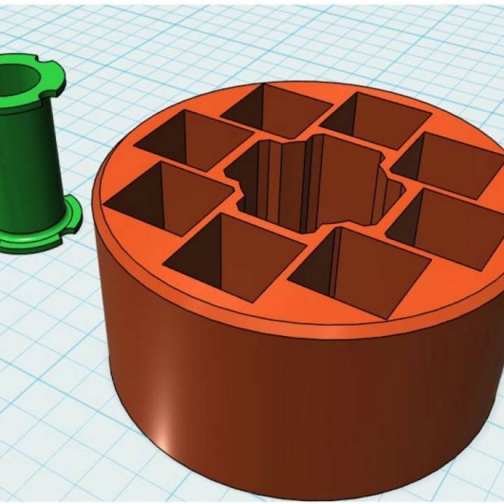 3D Printable Halbach array holder for NMR spectrometer. by Tetiana ...