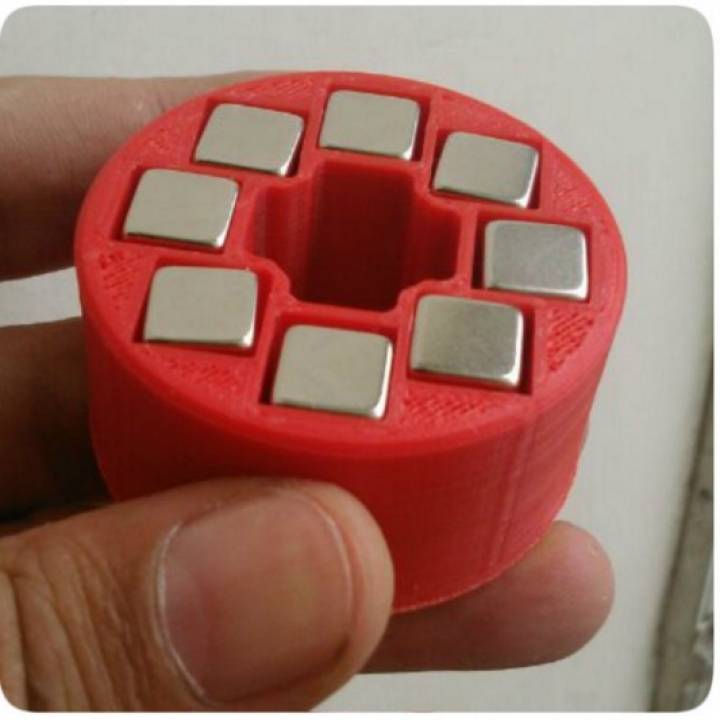 3D Printable Halbach array holder for NMR spectrometer. by Tetiana ...