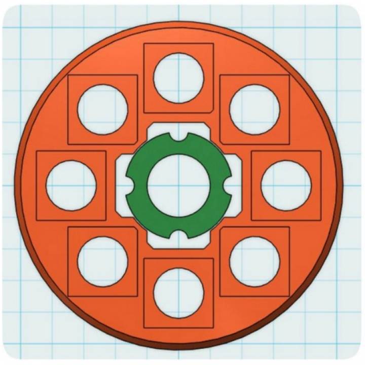 3D Printable Halbach array holder for NMR spectrometer. by Tetiana ...