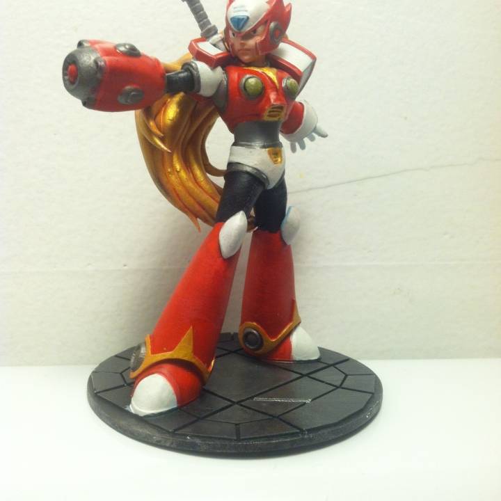 3D Printable Megaman X Zero by Ronald White