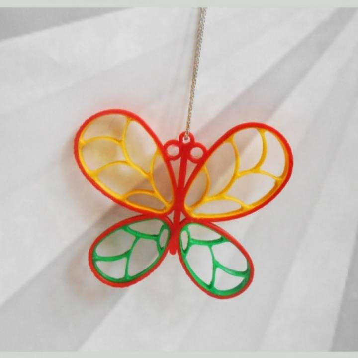 3D Printable Butterfly by Tetiana Bulgakova