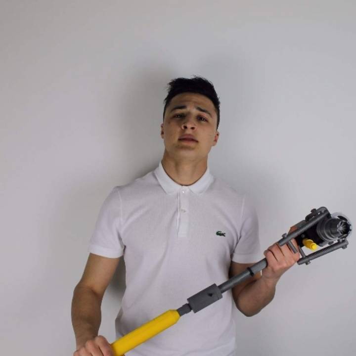 3D Printable Fallout 4 Super Sledge by Michael Daniel Miller