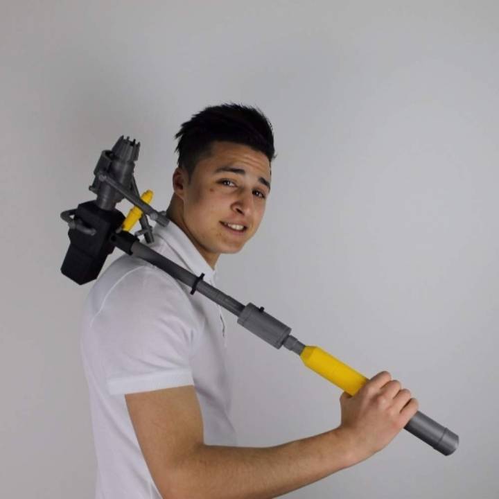 3D Printable Fallout 4 Super Sledge by Michael Daniel Miller