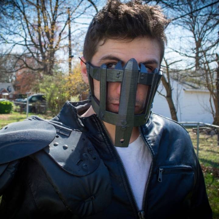 3D Printable Mad Max: Fury Road - Max's Mask by 3D Central
