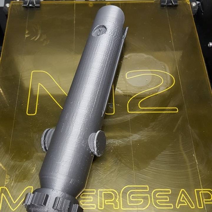 3D Printable Ahsoka's Shoto Hilt from The Clone Wars Animate Series by ...