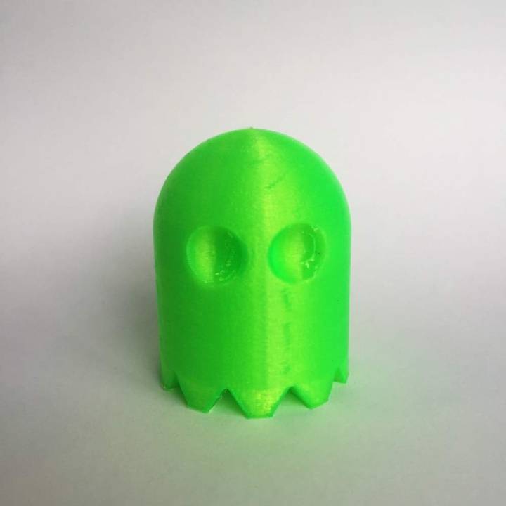 3D Printable PacMan Ghost by Simone Fontana