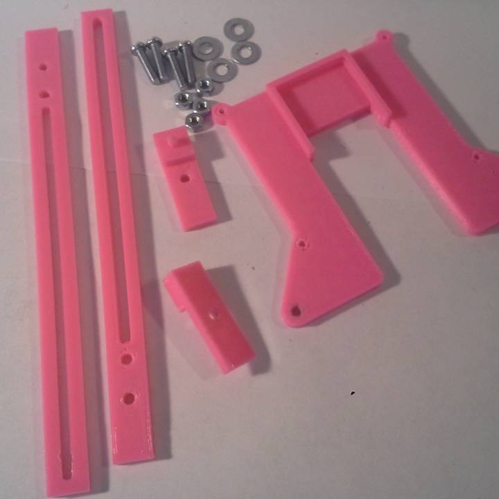 3D Printable Raspberry PI B+ Adjustable Camera Clamp Mount by Mykel Stratus