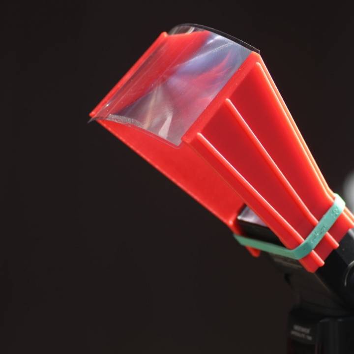 3D Printable Flash extender by Patrick Pronovost