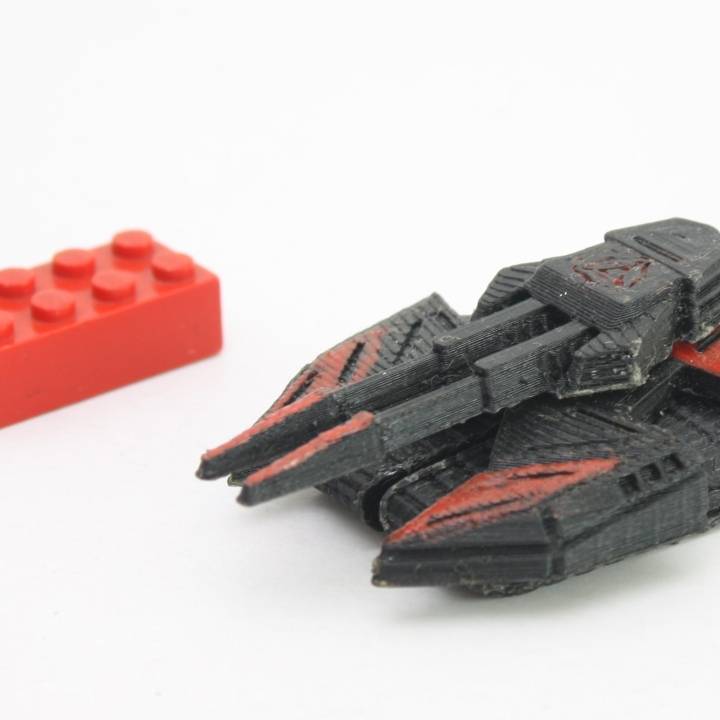 3D Printable Cybran T2 Rhino tank by steyrc