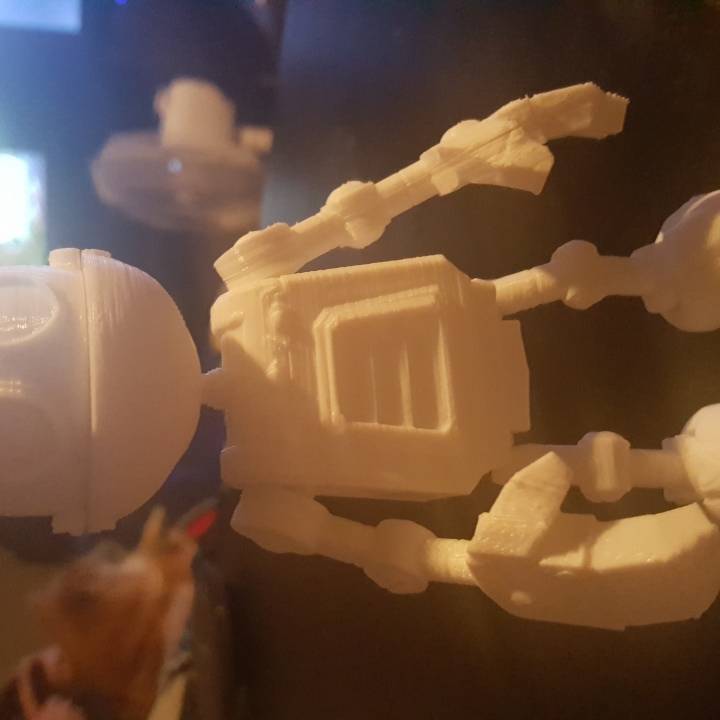 3D Printable Clank Figure - Ratchet & Clank by Garrett Kearney 3D Printable Clank Figure - Ratchet & Clank by Garrett Kearney
