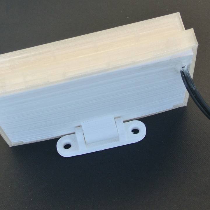 3D Printable Reflector with LED light by 3dprintdesigner