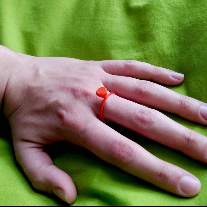 3D Printable Ring by Mitchell Speaks