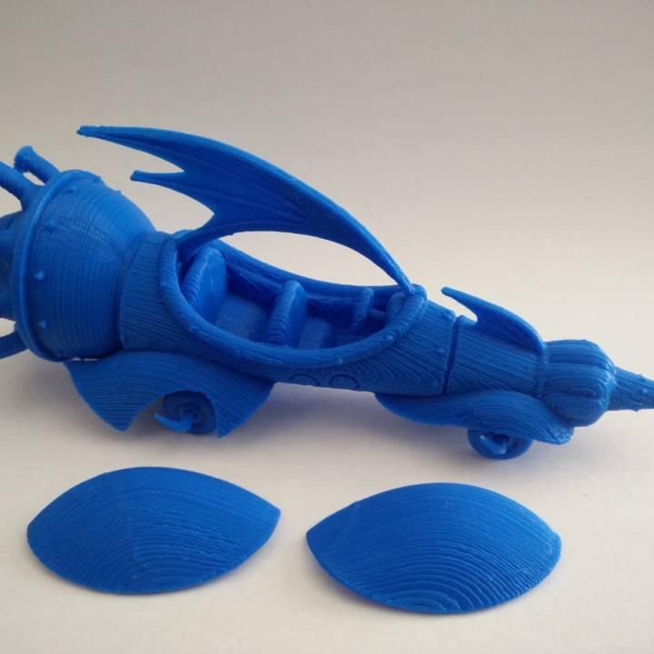 3D Printable Wacky Races - The Mean Machine by Vadim Drok