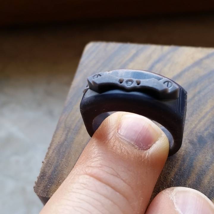 3D Printable Clock of ring by Bouverat