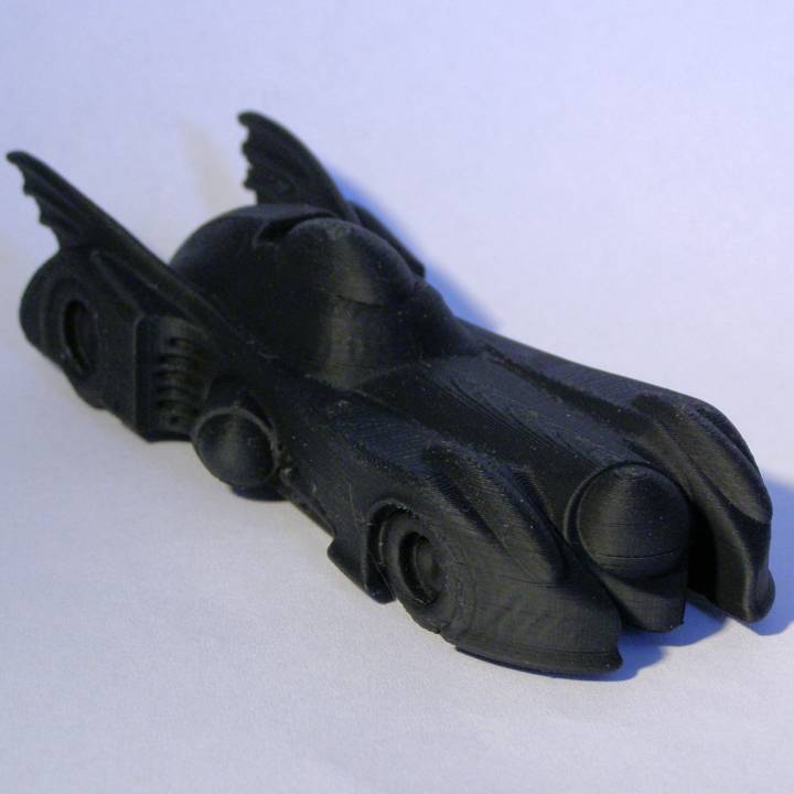 3D Printable Computer Mouse BatMobile by Jean Luc
