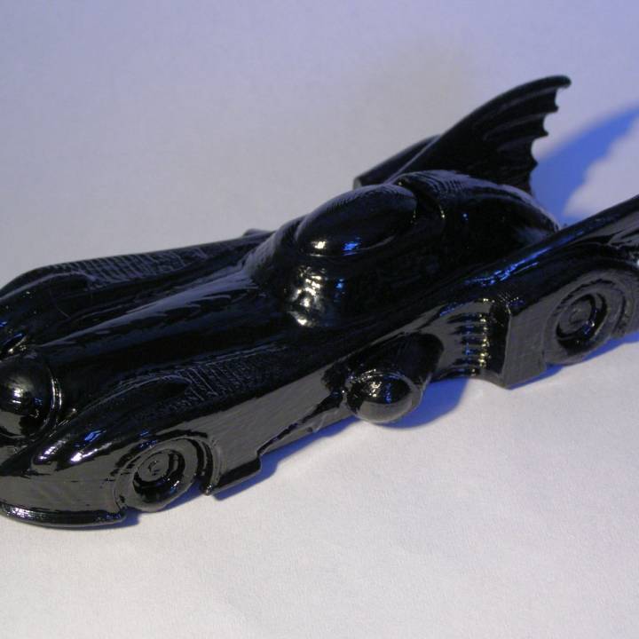 3D Printable Computer Mouse BatMobile by Jean Luc