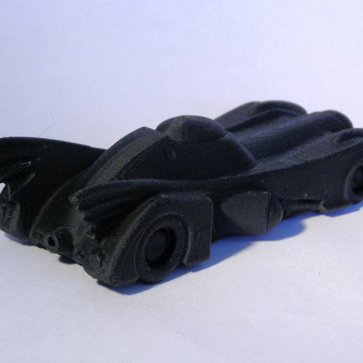 3D Printable Computer Mouse BatMobile by Jean Luc