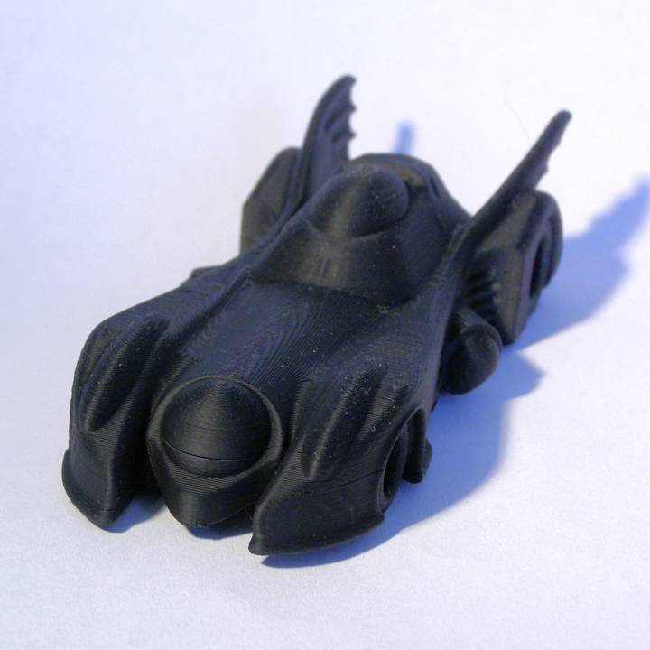 3D Printable Computer Mouse BatMobile by Jean Luc