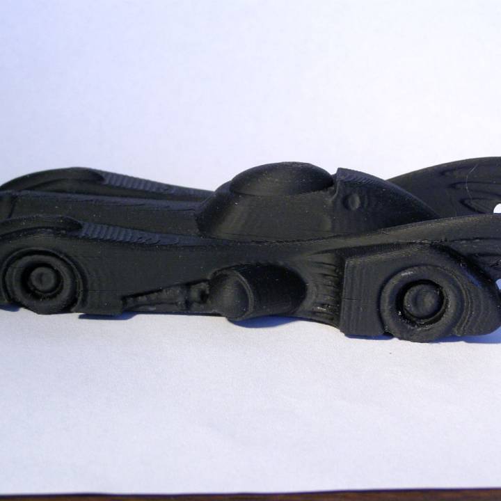 3D Printable Computer Mouse BatMobile by Jean Luc