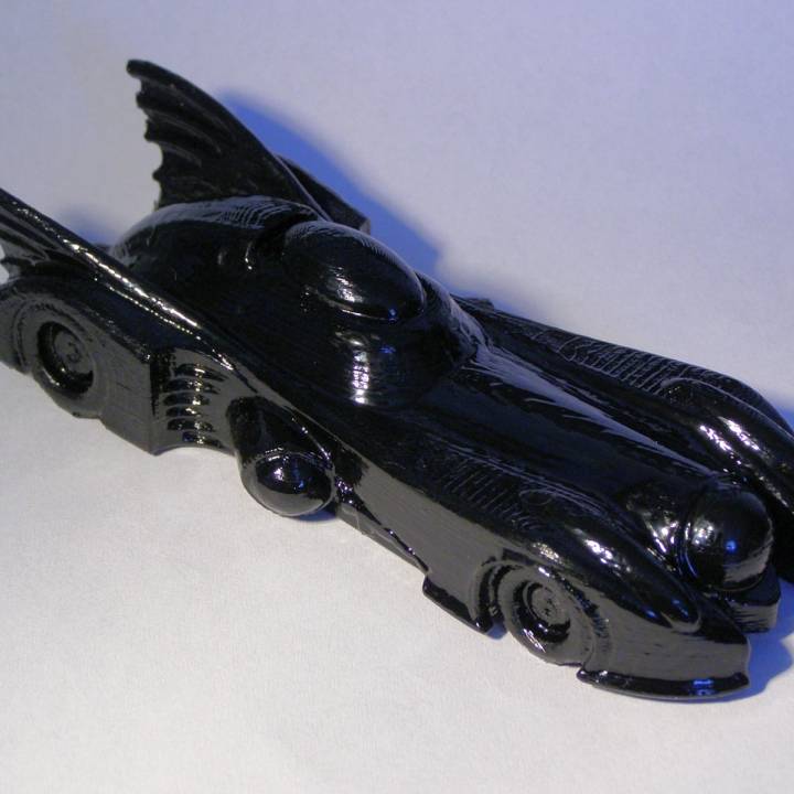 3D Printable Computer Mouse BatMobile by Jean Luc