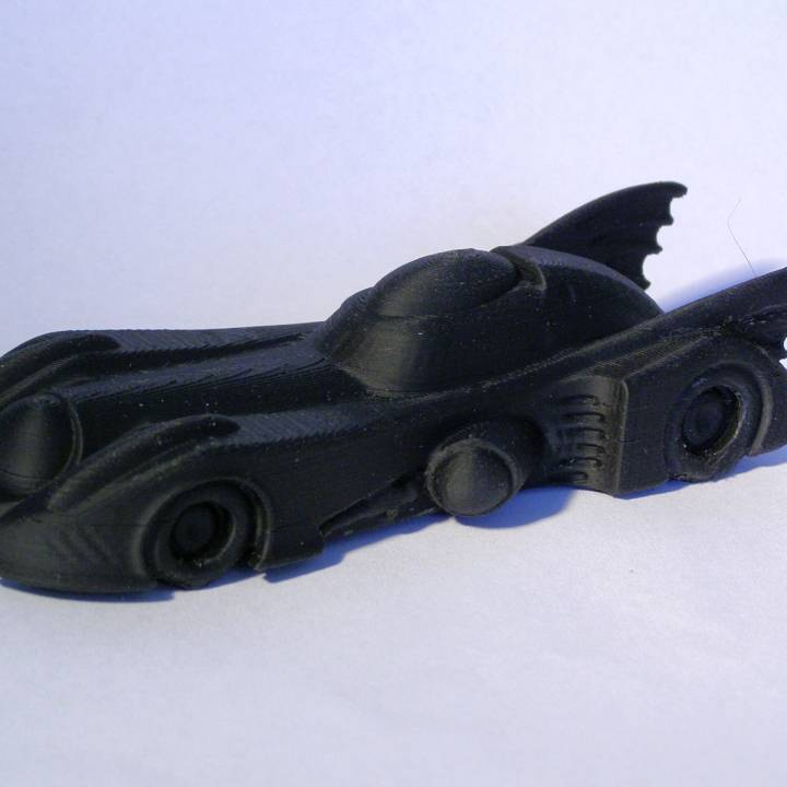 3D Printable Computer Mouse BatMobile by Jean Luc