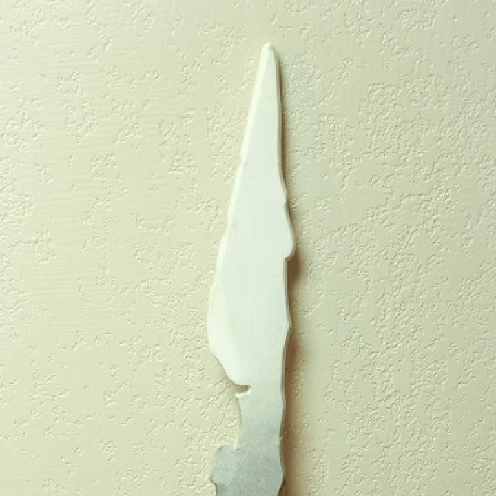 3D Print of Dreadfang Sword - Destiny by jacobsdr